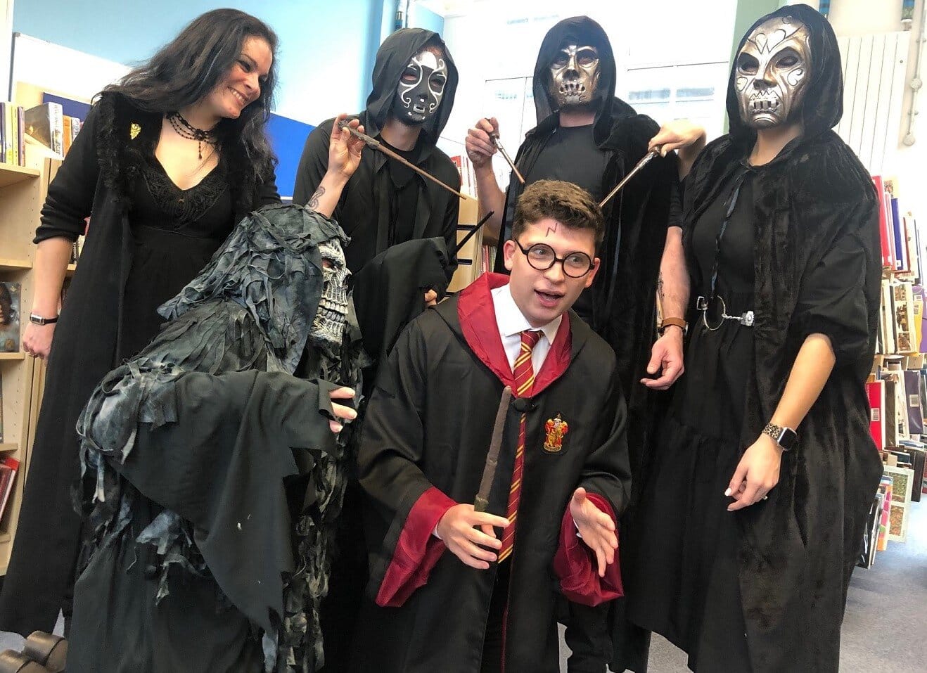 Bemrose School staff wow in captivating costumes for World Book Day - Penguin PR