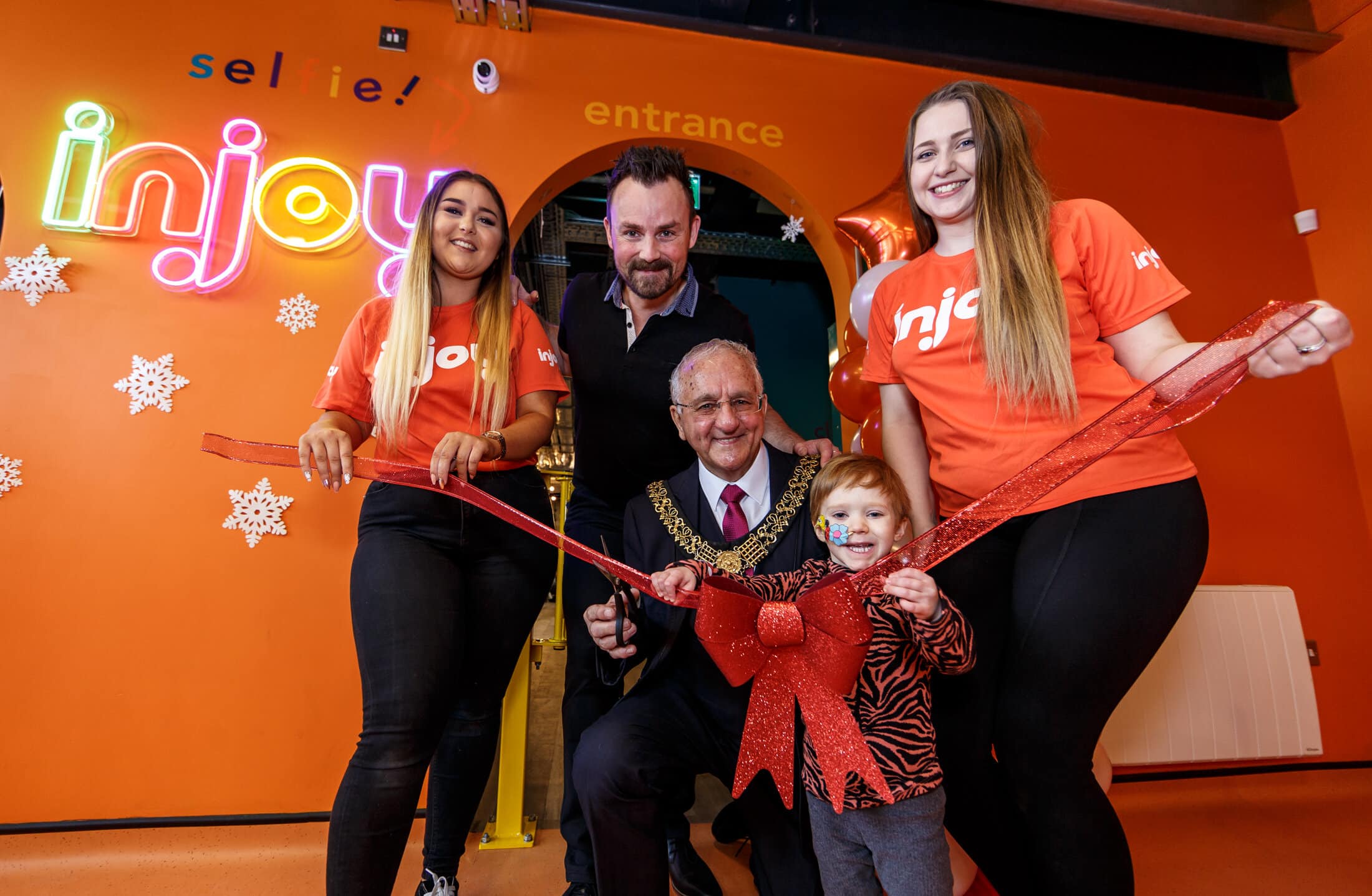 Brave Audrina and the Mayor of Derby officially open Derby’s brand-new ...