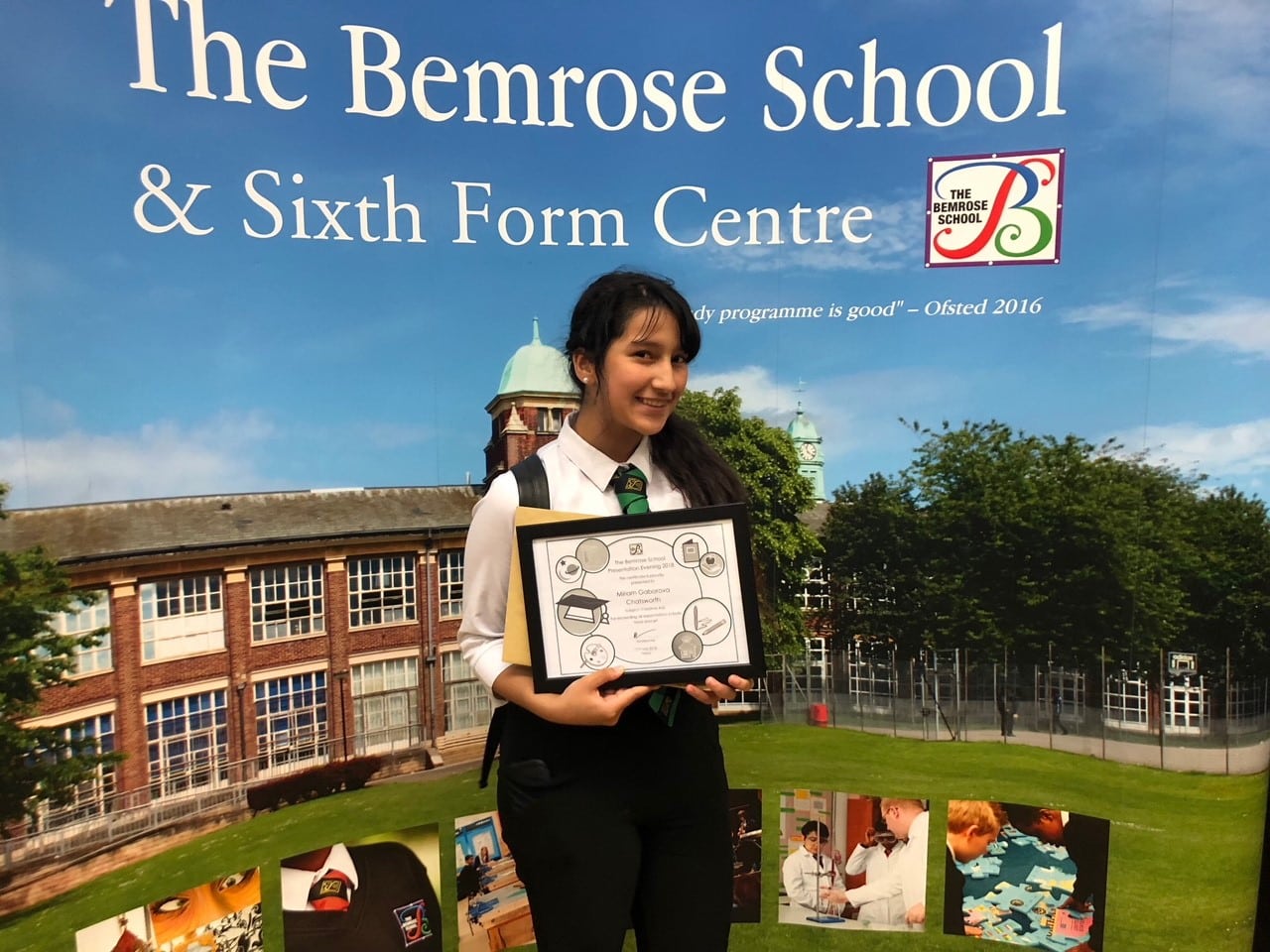 Pupils at Derby's Bemrose School make parents proud during prize-giving ...