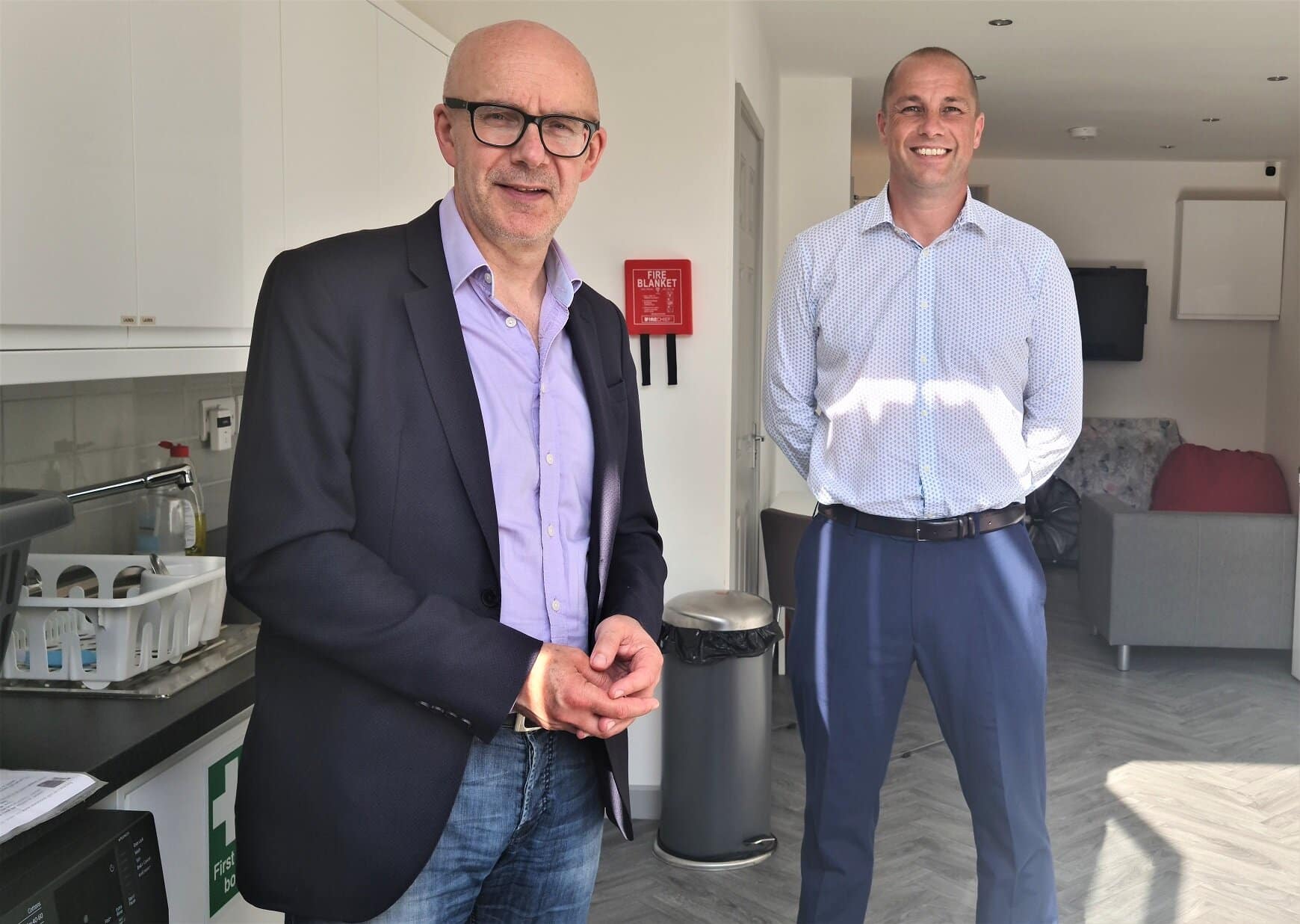 Award-winning housing provider Derventio Housing Trust shows MP Matt ...