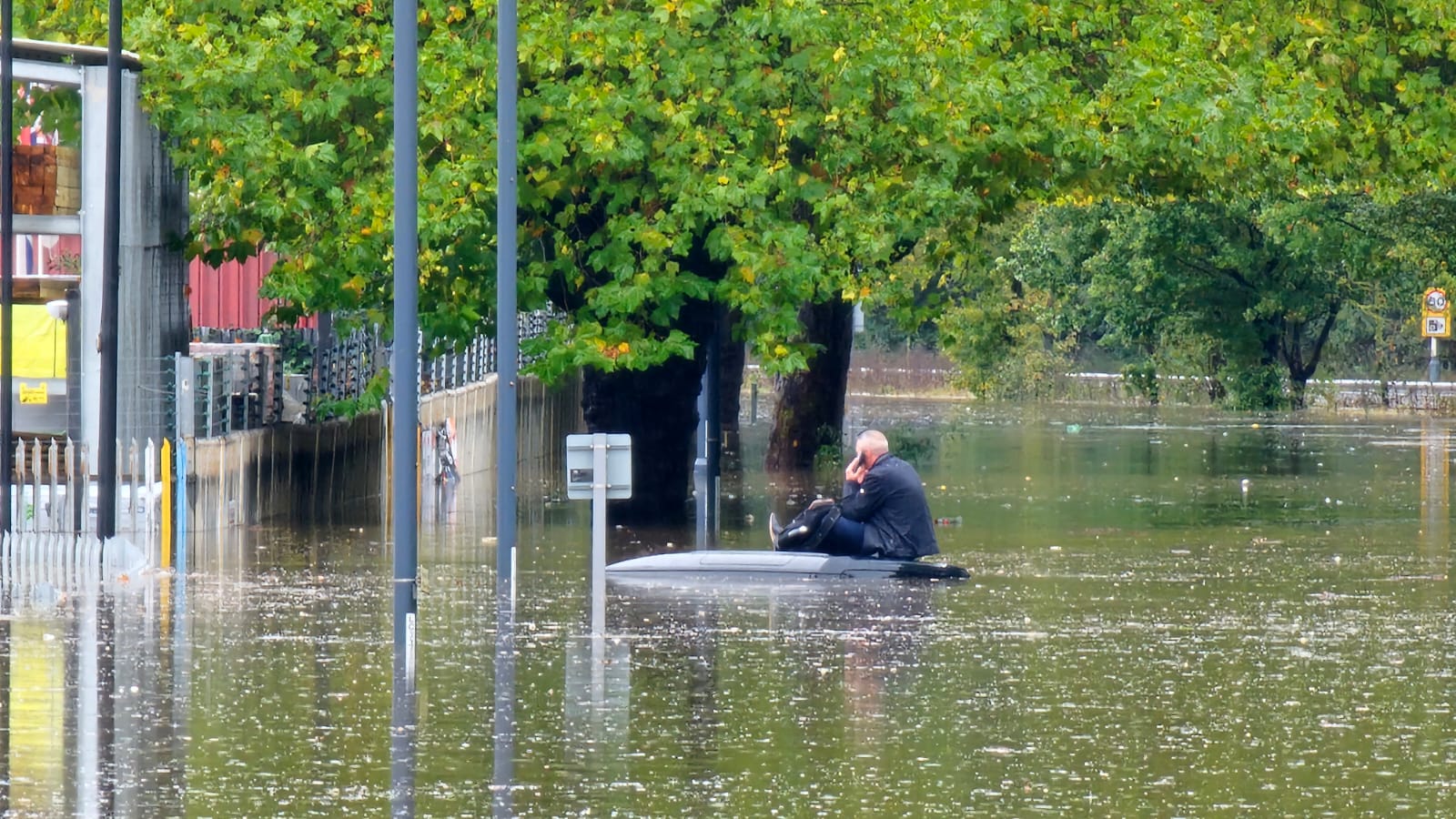 IN PICTURES: Derby under water as floods affect thousands in the city ...