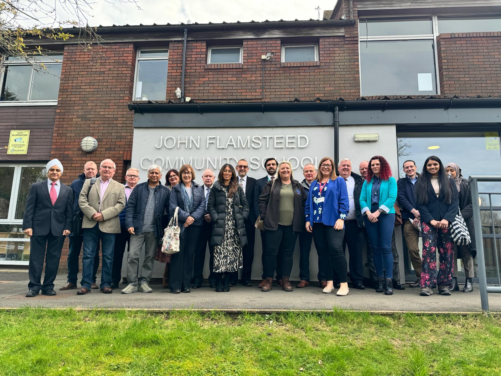 Pupils at John Flamsteed Community School get life lessons during an ...
